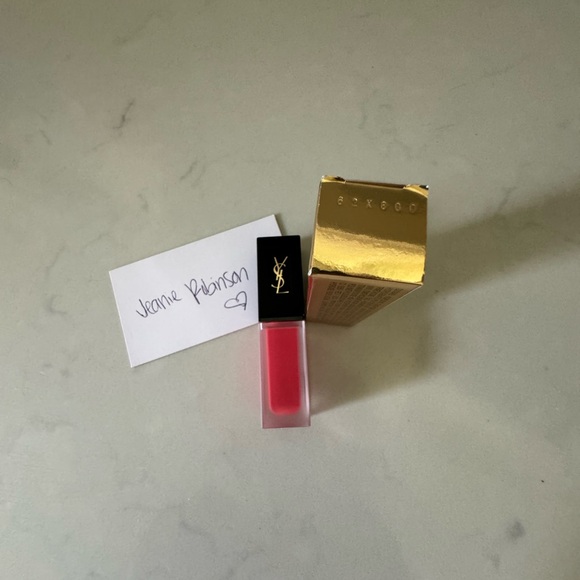 Yves Saint Laurent | Makeup | Ysl Velvet Cream Matte Liquid Lipstick Color Coral Symbol | Poshmark